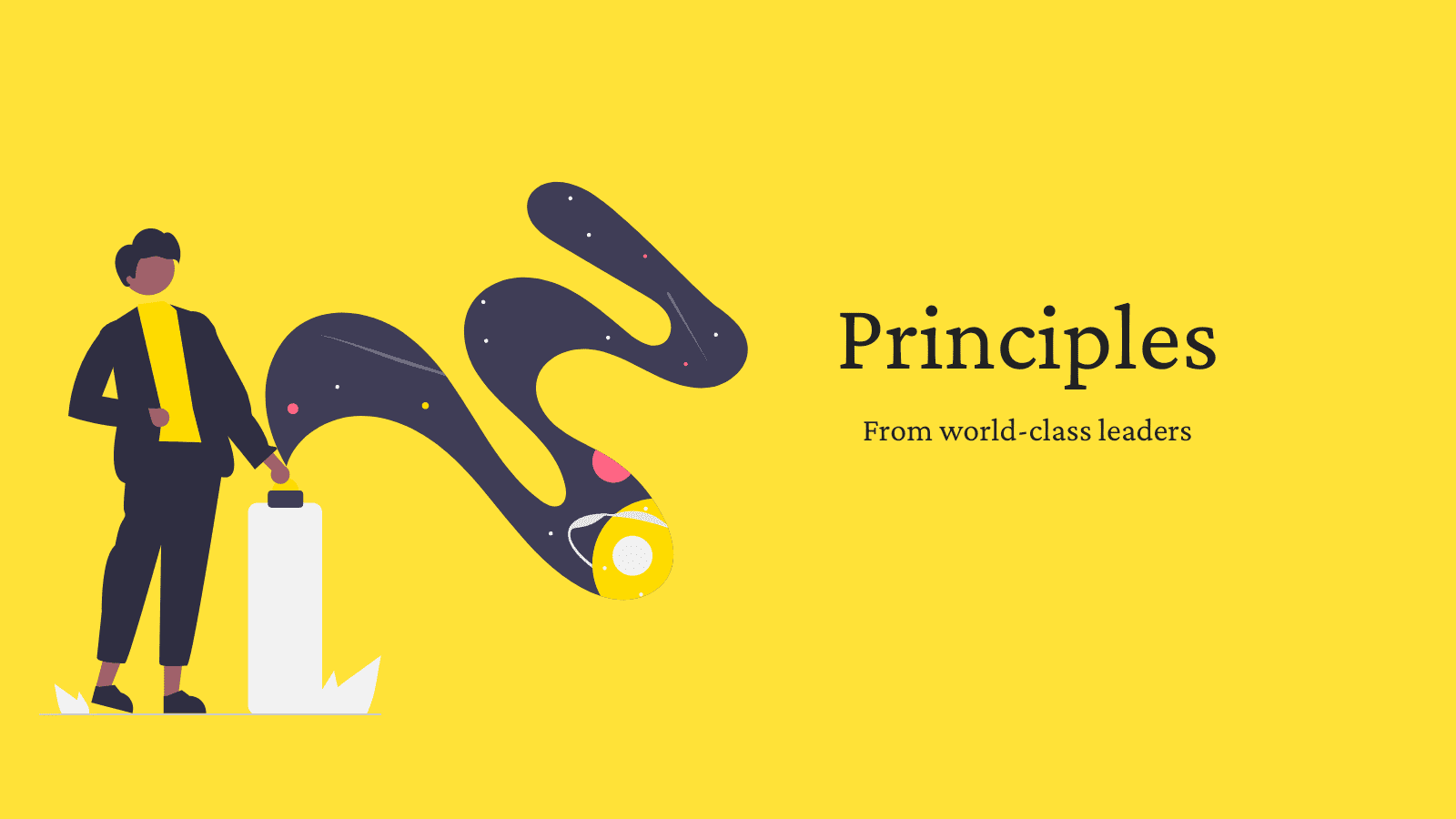 What are the top principles of world-class leaders?
